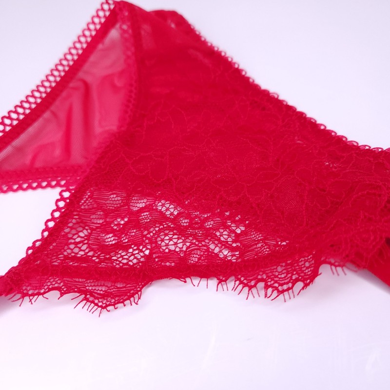 Crimson Elegance: Red Sissy Garter Belt for Men. Mesh Lace Sissy ...