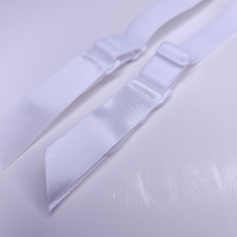 White Harmony: Men's White Mesh Garter Belt White Harmony: Men's White Mesh Garter Belt