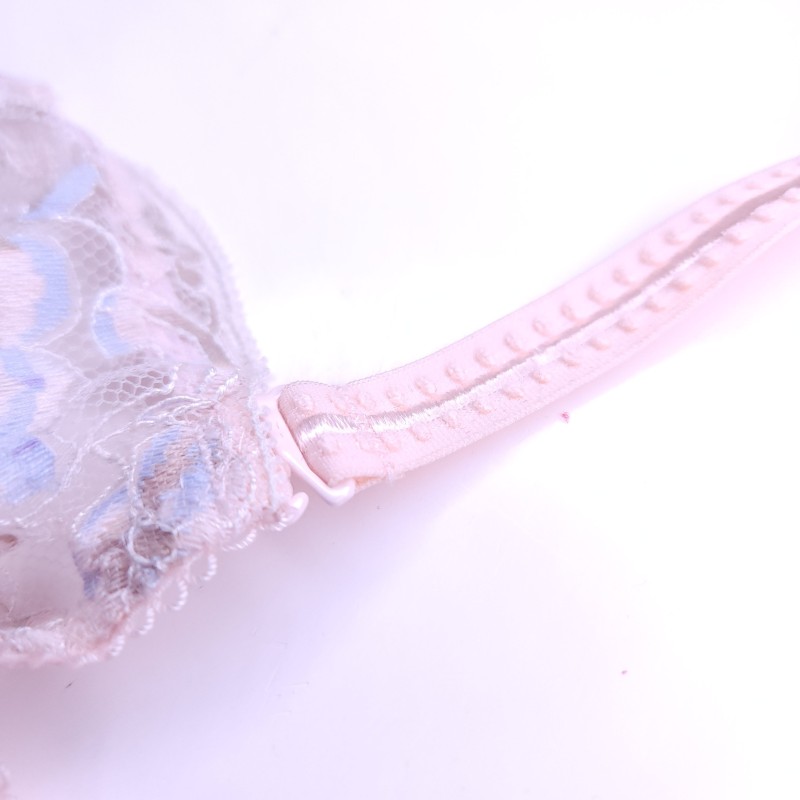 Silken Elegance: Underwire AA Cup Bra for Men