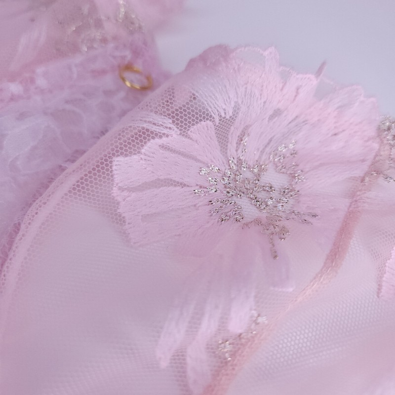 Pink Whisper: AA Cup Underwire Bra for Men