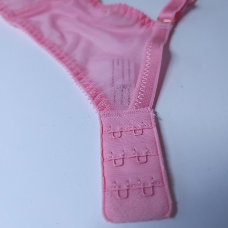 Cherry Darling: Light Pink Sissy AA Cup Male Bra