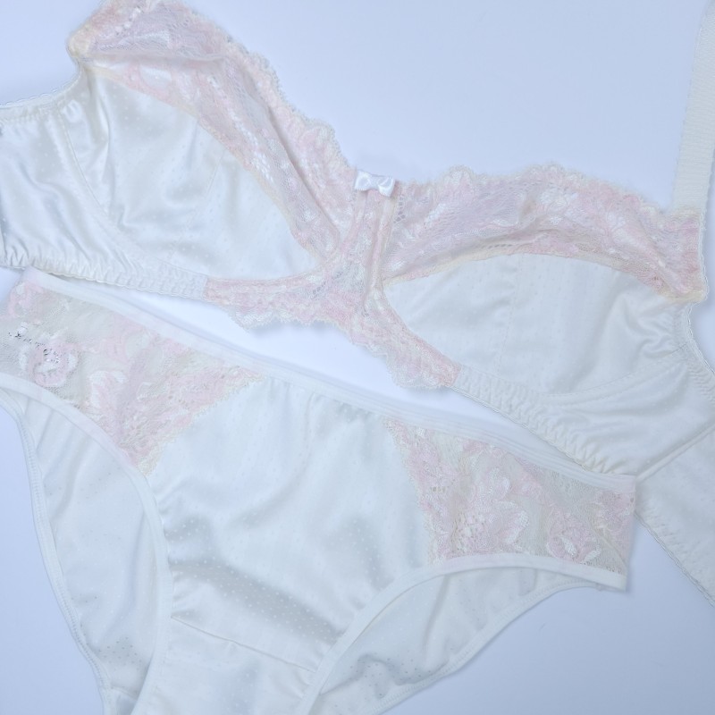 Satin Blush: AA Cup Men's Bra- Sissy Satin Underwire Bra