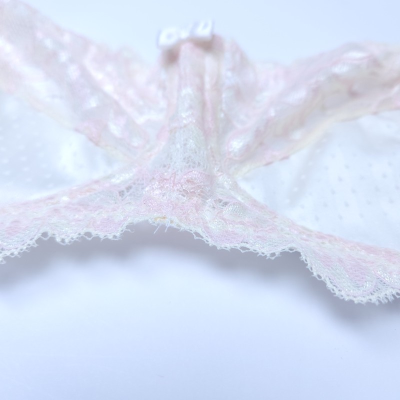 Satin Blush: AA Cup Men's Bra- Sissy Satin Underwire Bra