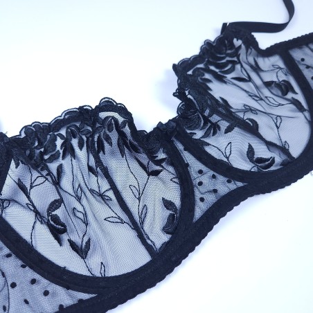 Lace Luxe: Premium Lace Lingerie Ensemble for Men