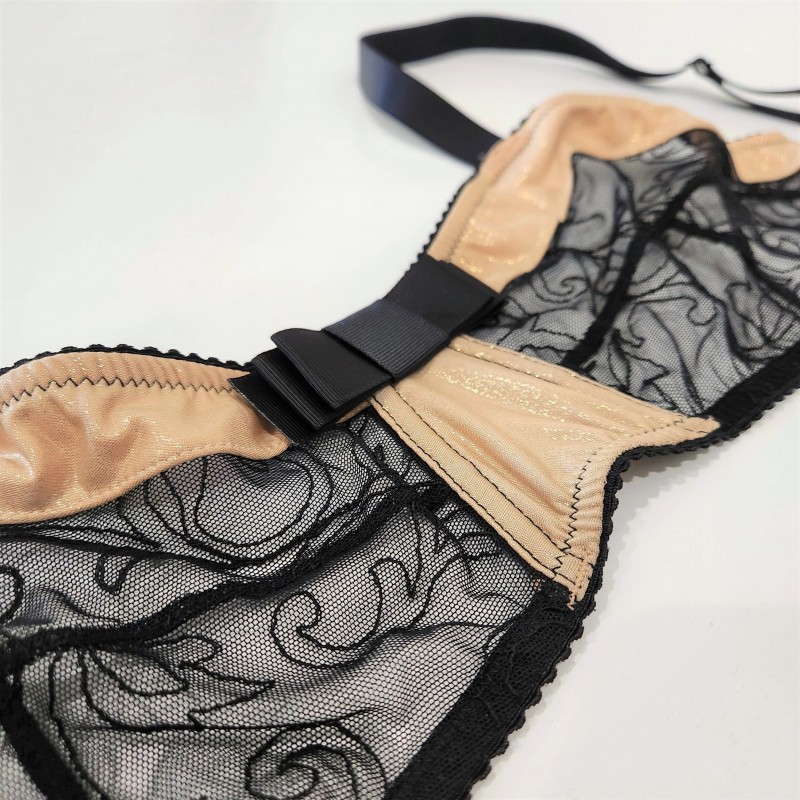 Golden Twilight Fantasy Ultra Sheer 44aa Bra For Men