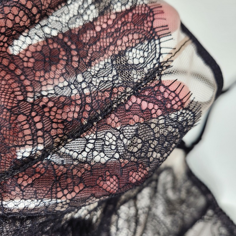 Mesh Marvel: Men's AA Cup Balconette Bra for Crossdressers